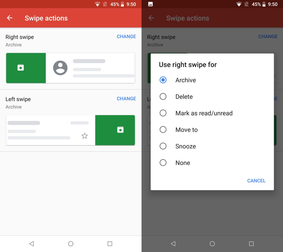 How To Customize Gmail Swipe Gestures — TojiKon.Net