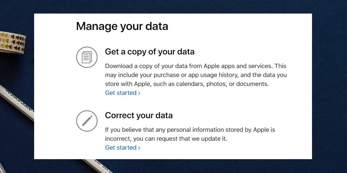 How To Download Your Data From Apple — TojiKon.Net