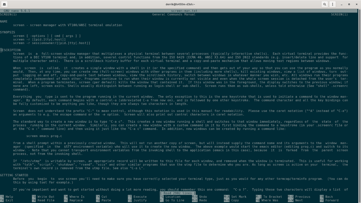 How to use the Nano text editor on Linux — TojiKon.Net