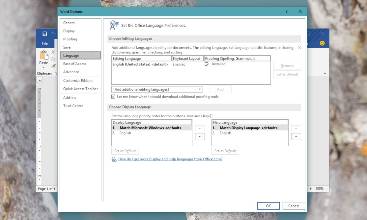 How To Switch Between British And American Spellcheck In Microsoft Word ...